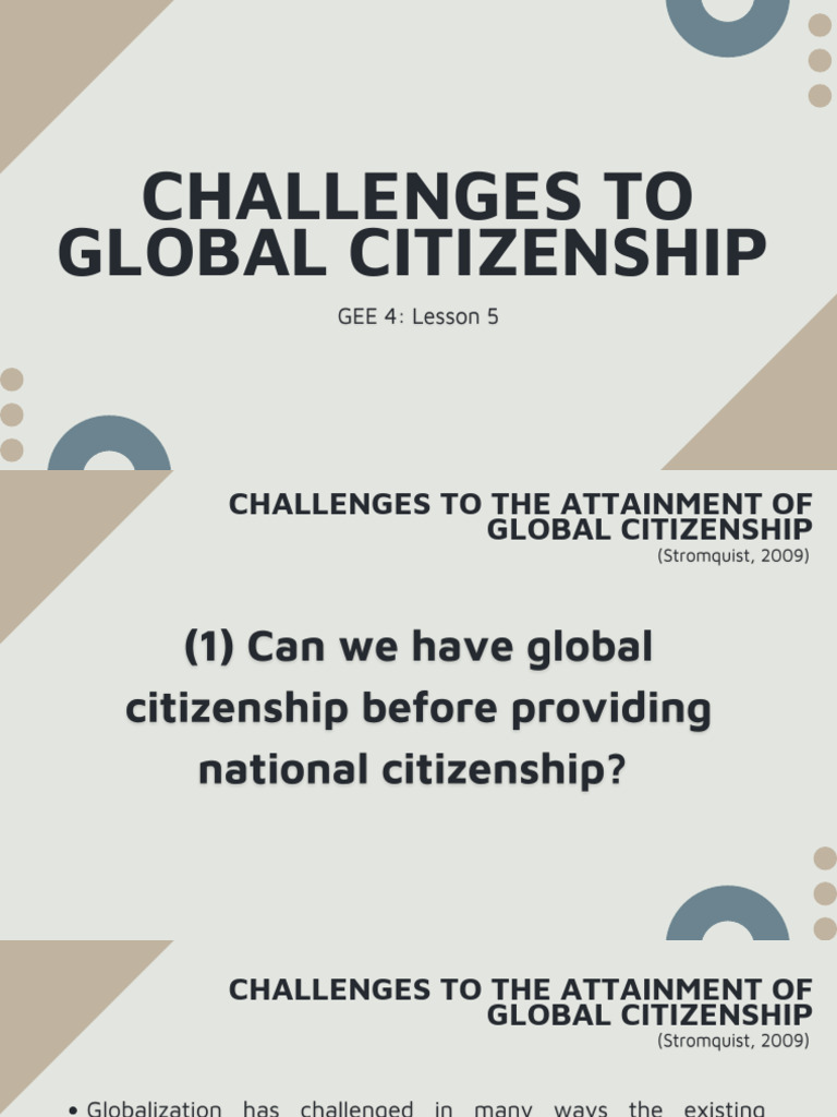 GEE 4 Lesson 5 | PDF