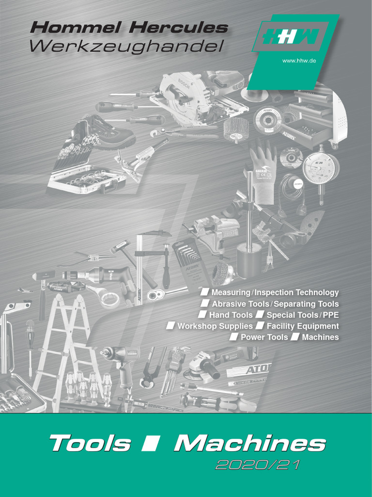 HHW Tool Catalog 2020/21 Overview | PDF