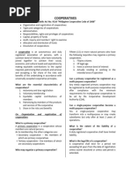 RFBT - Law On Cooperatives | PDF | Cooperative | Quorum