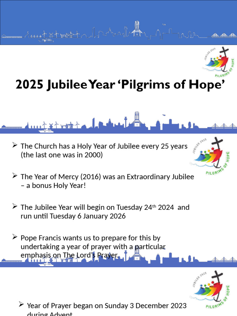 Jubilee 2025: Pilgrims of Hope Overview | PDF
