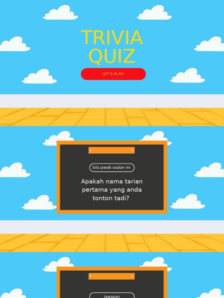 Kuiz Trivia Waktu Koku | PDF