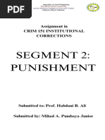 Types and Forms of Punishment | PDF | Punishments | Crimes