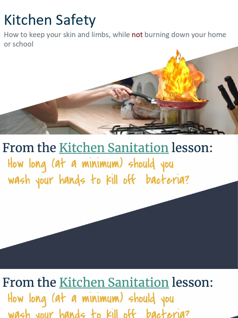 01 Kitchen Safety | PDF