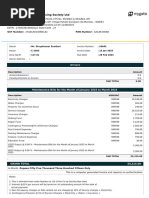 Housing Society Maintenance Bill Format 01 | PDF | Payments