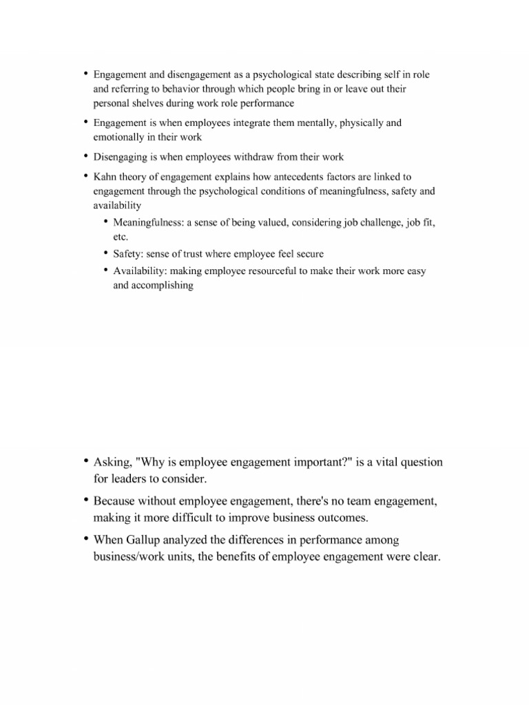 Engagement | PDF