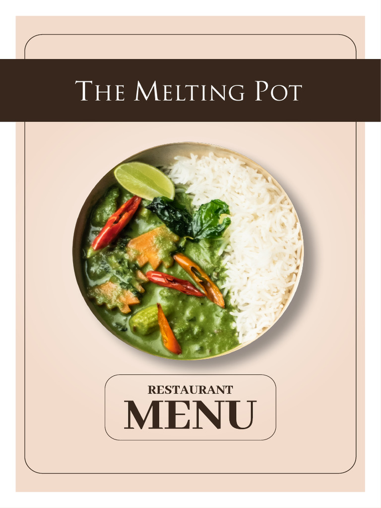 Ubud Restaurant Menu Overview | PDF | Thai Cuisine | Curry