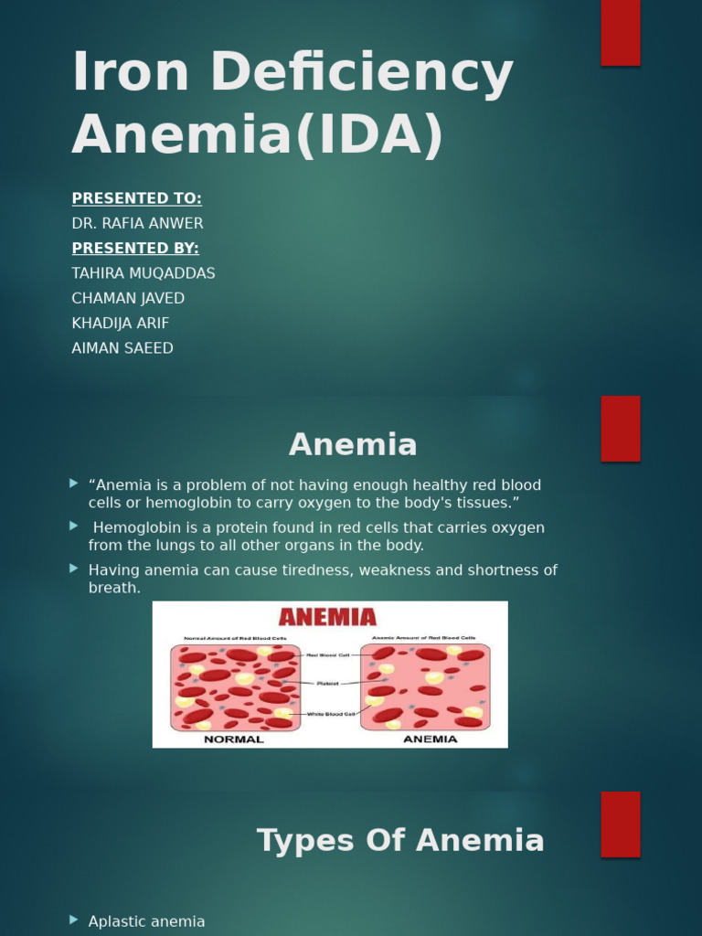 Understanding Iron Deficiency Anemia | PDF | Anemia | Hematology