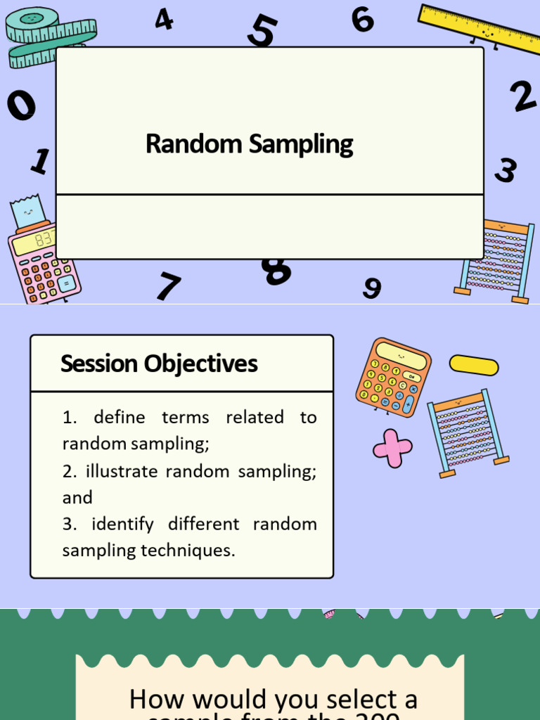 5 Random Sampling Techniques | PDF | Sampling (Statistics) | Methodology