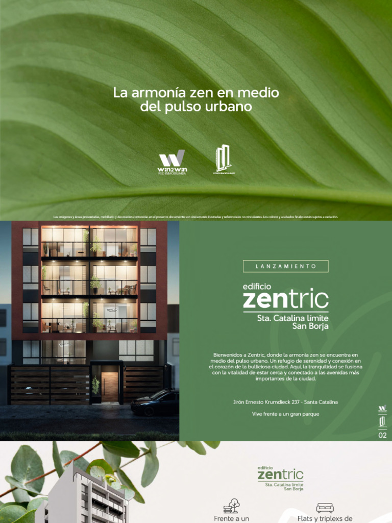 Brochure - Proyecto Zentric | PDF