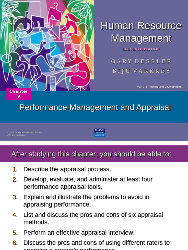 Dessler - ch9 - Performance Management and Appraisal | PDF ...