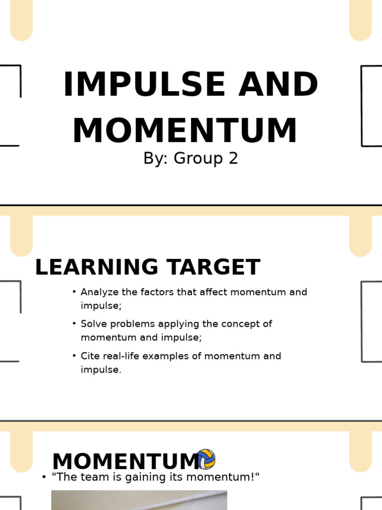 G2 Favila PPT | PDF | Momentum | Force