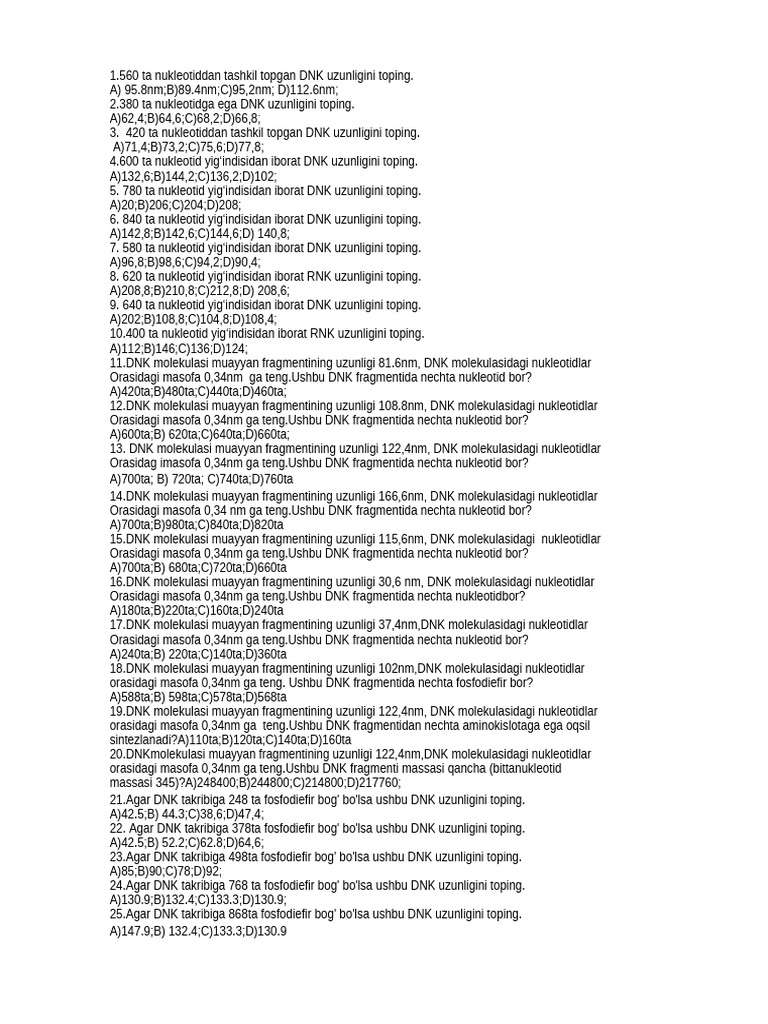 DNK RNK 2024-2025 | PDF