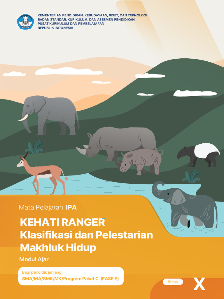 Modul Ajar Ilmu Pengetahuan Alam (IPA) - KEHATI RANGER - Klasifikasi Dan Pelestarian Makhluk ...
