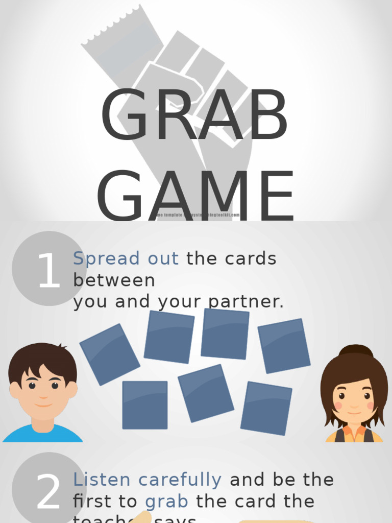 6th Grade - Grab Game - LISTENING | PDF