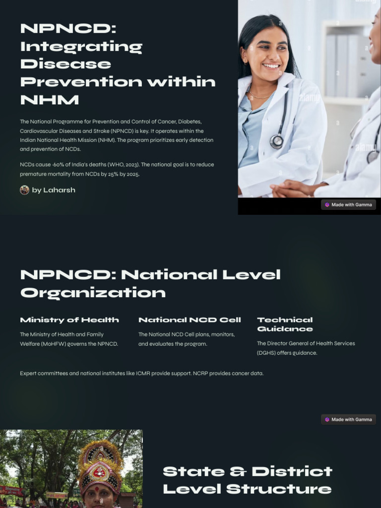 NPNCD Integrating Disease Prevention Within NHM | PDF