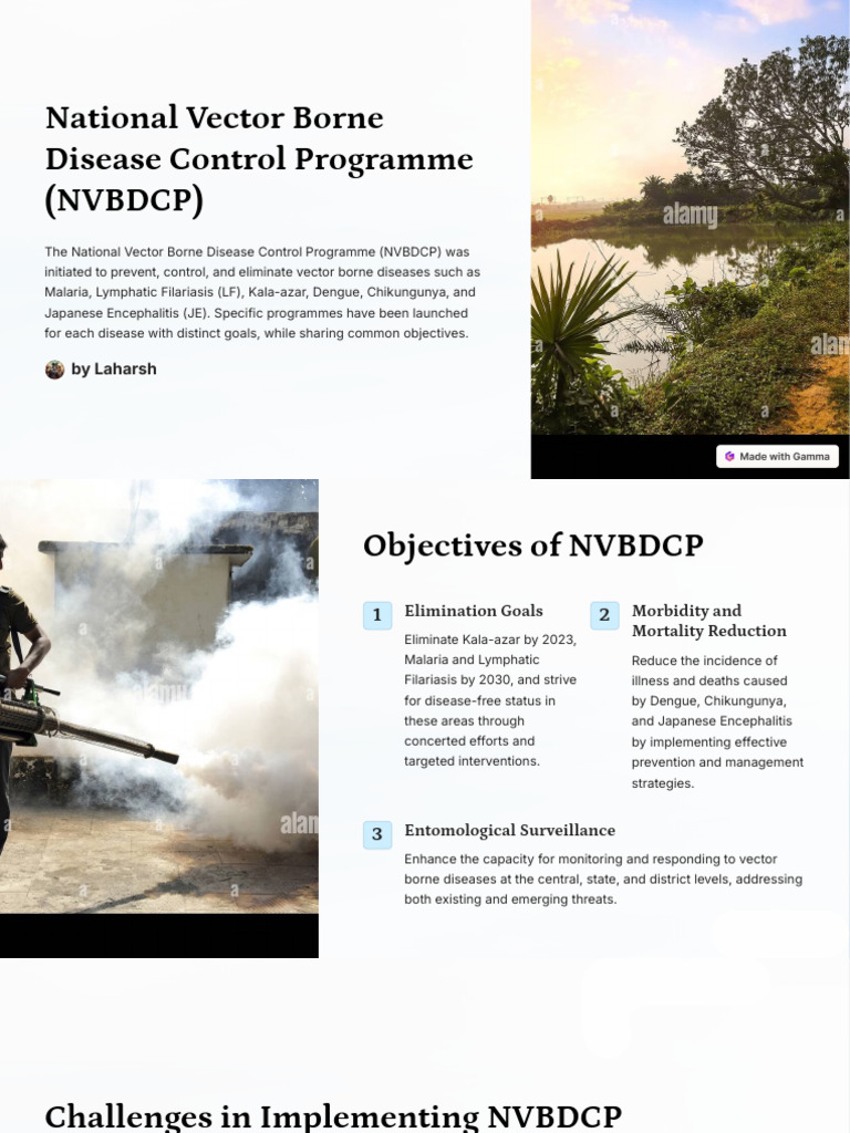 NVBDCP: Objectives and Implementation Strategies | PDF | Malaria ...