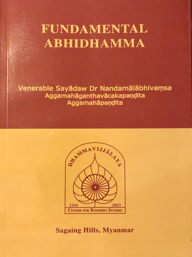 Fundamental Abhidhamma | PDF | Eastern Philosophy | Āstika