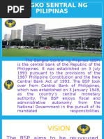 BSP Org Structure PDF | PDF | Monetary Policy | Currency