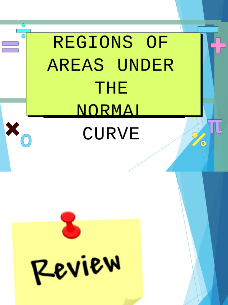 AREAS Under The Curve | PDF | Probability Distribution | Normal ...
