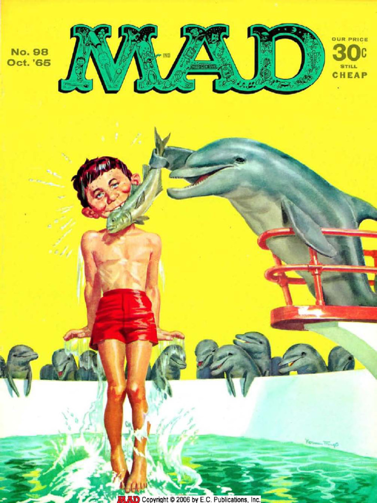 MAD Magazine Issue 98 - October 1965 | PDF | Satirical Comics