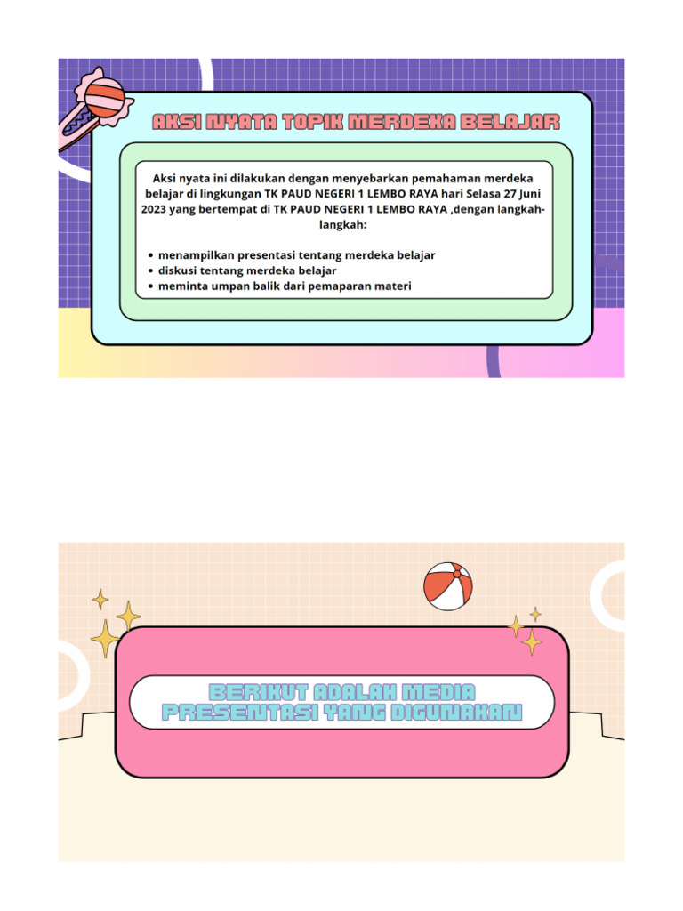 AKSI Merdeka Belajar Dede | PDF