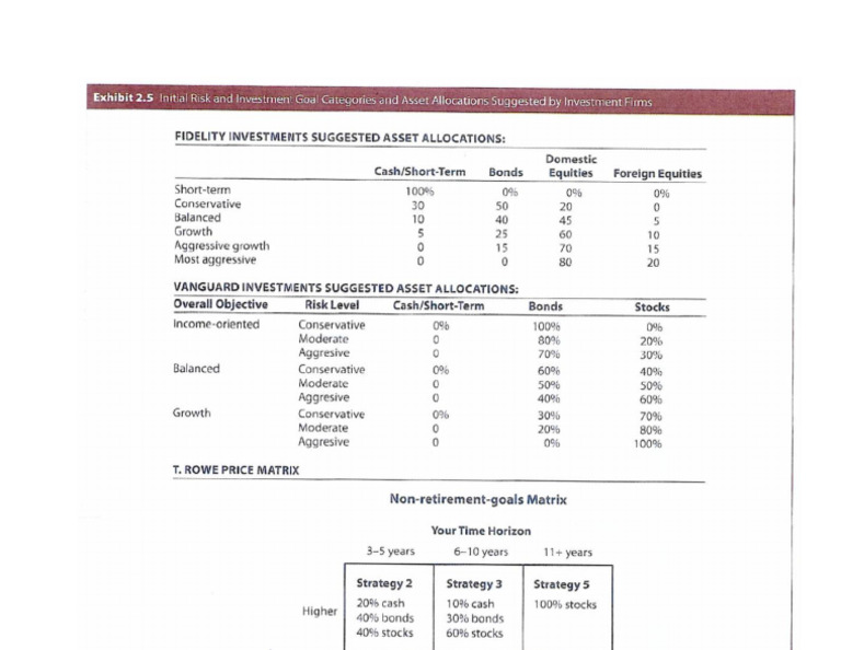 Asset Allocations | PDF