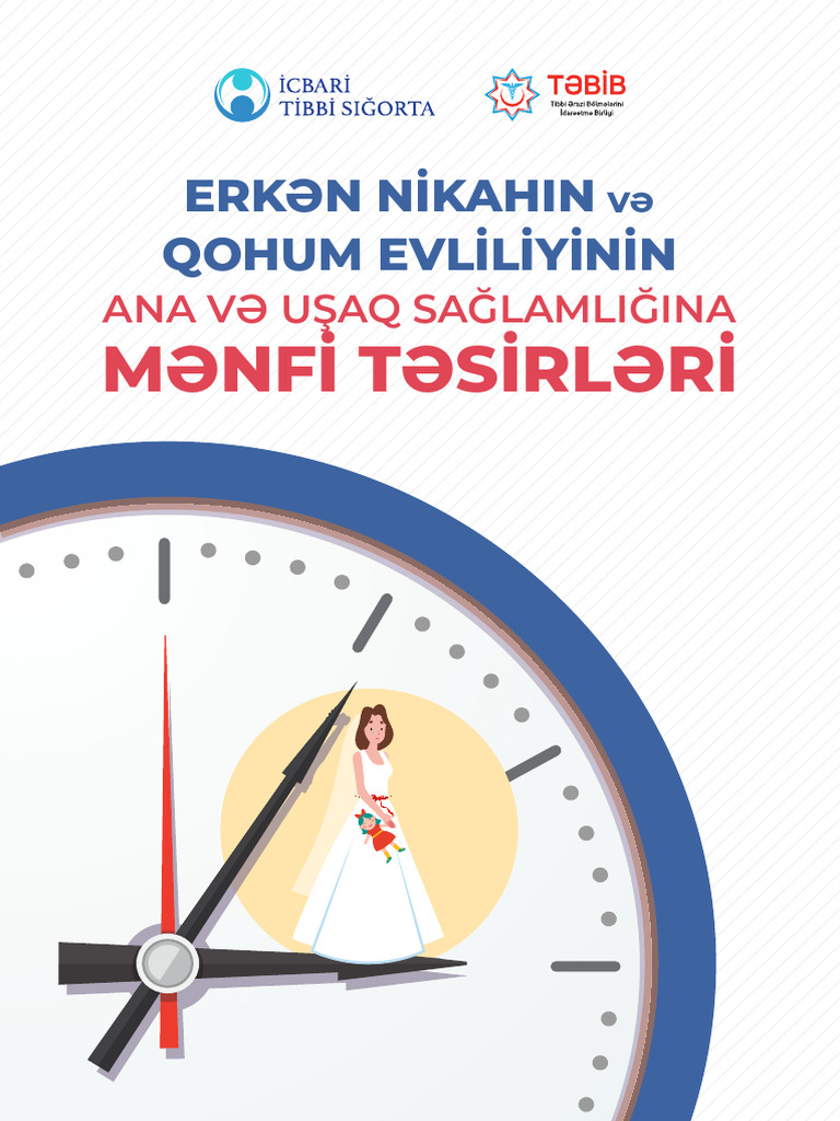 Erken Nikahin Ve Qohum Evliliyinin Ana Ve Usaq Saglamligina Menfi ...