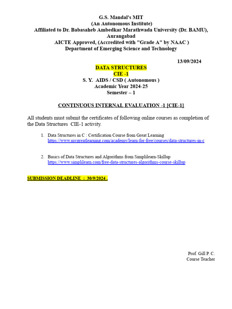 CIE-1-DS.doc | PDF
