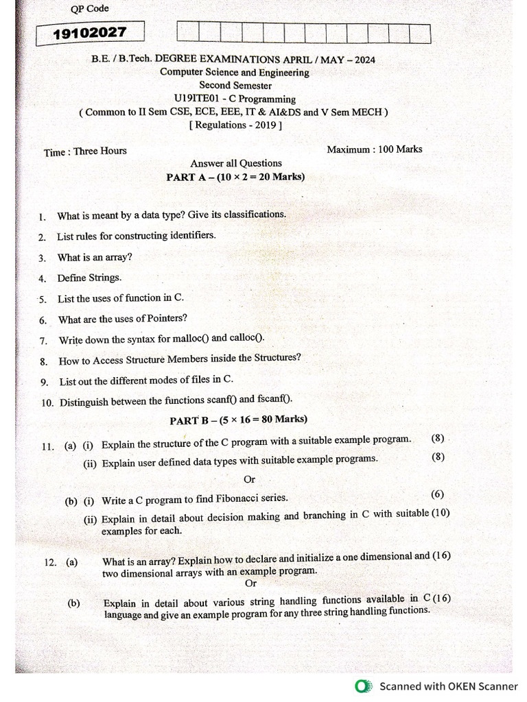 PSPC Question Bank | PDF