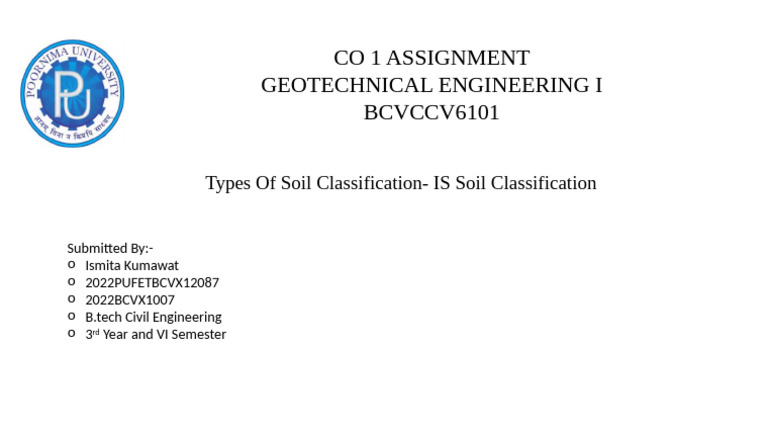 Geotech Ismita 12087 | PDF