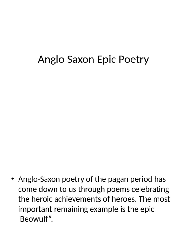 Anglo Saxon Poetry and Beowulf | PDF | Beowulf | Geats
