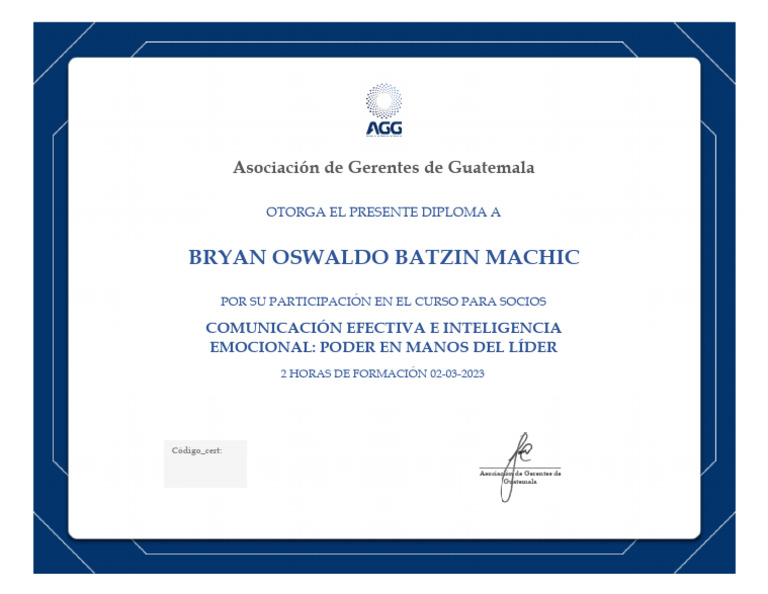 Diploma BRYAN OSWALDO BATZIN MACHIC | PDF