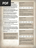 Delta Green Character Sheet | PDF