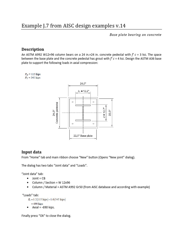 AISC Example Verification Manual Final | PDF | Beam (Structure) | Welding