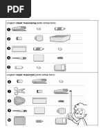 Worksheet Kelas 1 SD Matematikja | PDF