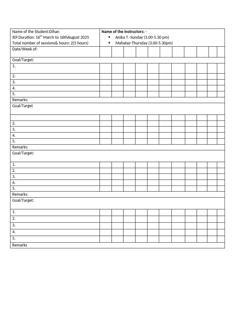 Blank Data Sheet | PDF