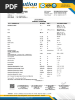 Blood Group Report Template | PDF