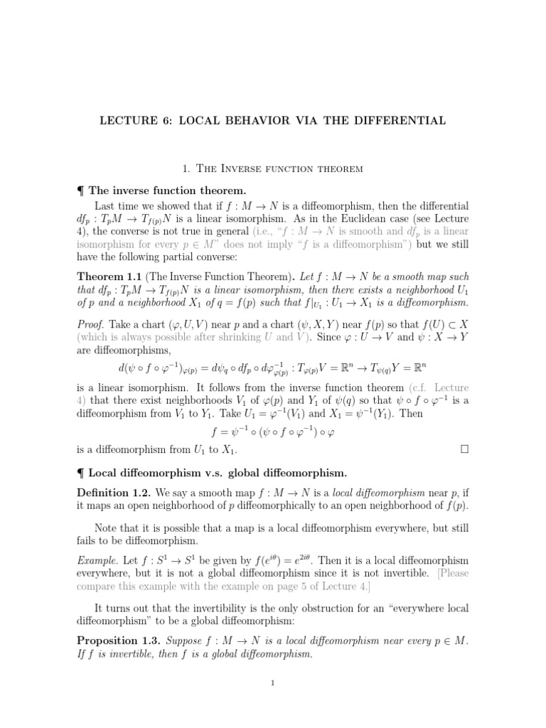 Lec06 | PDF | Mathematical Relations | Mathematical Analysis