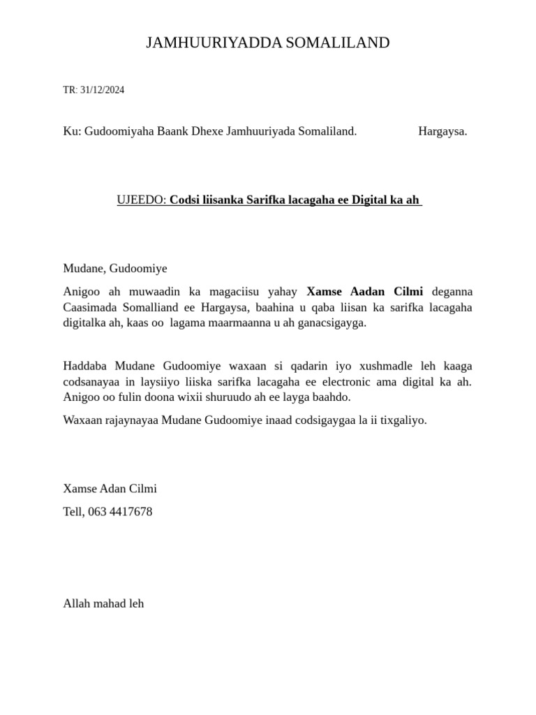 Codsi Sarif | PDF