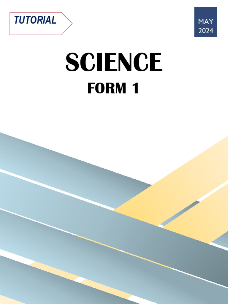 t1 Science (Eng )Tutorial[1] | PDF