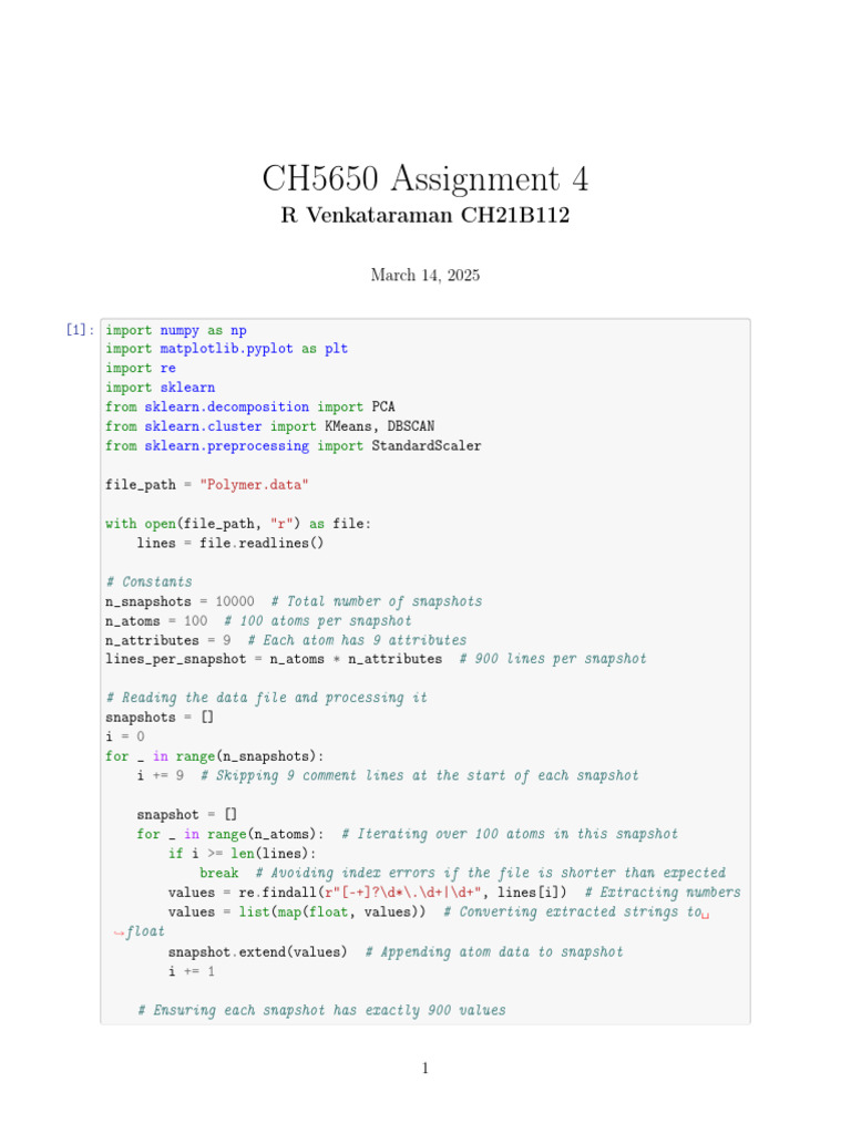 Assignment4 CH5650 CH21B112 | PDF | Algorithms And Data Structures | Computing