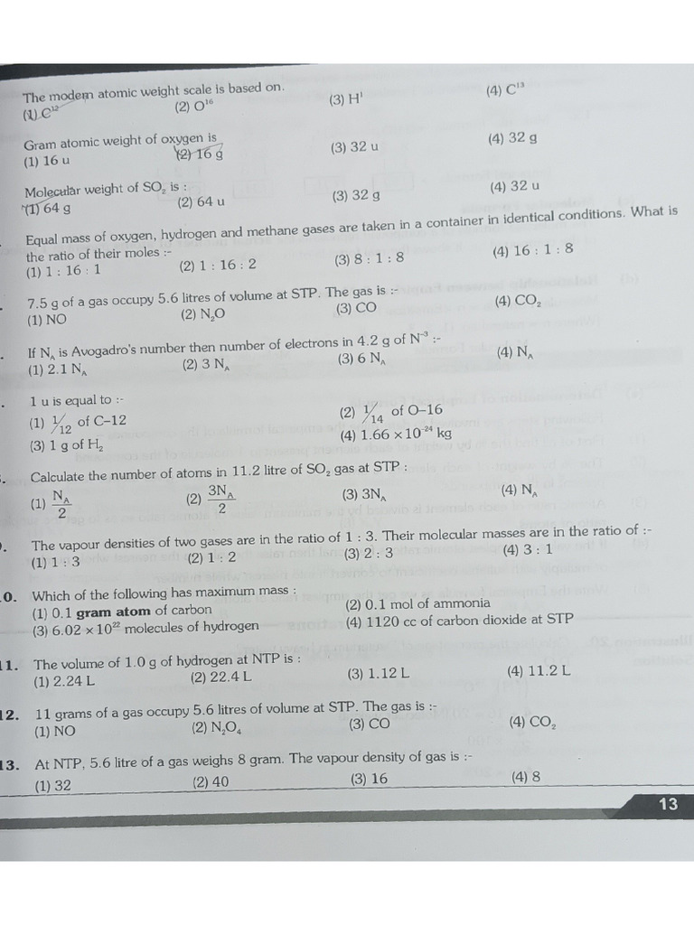 Some Basic Concepts of Chemistry | PDF
