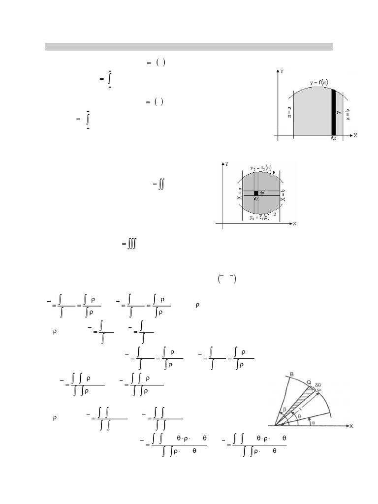 Applications of Multiple Integration | PDF | Motion (Physics) | Physics