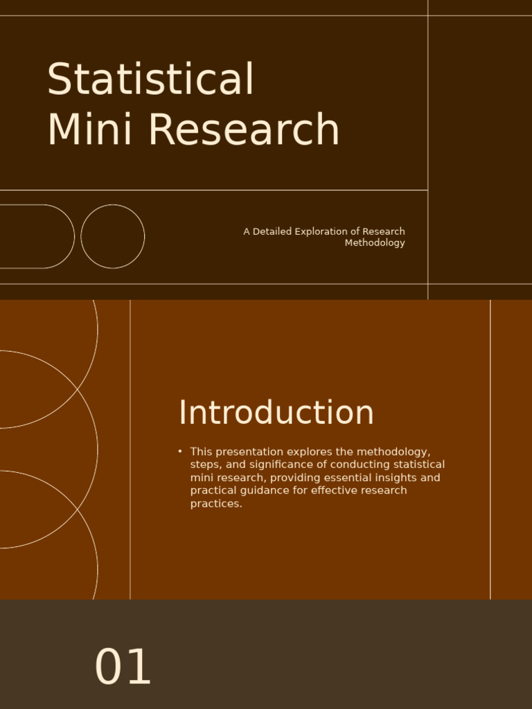 Statistical Mini Research | PDF | Methodology | Statistics