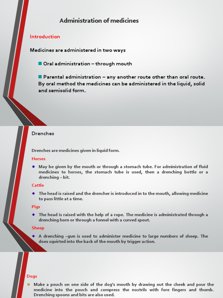 Oral and Parenteral Drug Administration | PDF | Tablet (Pharmacy ...