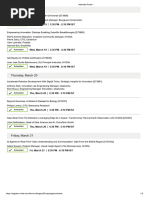 NVIDIA GTC 2025 Schedule | PDF