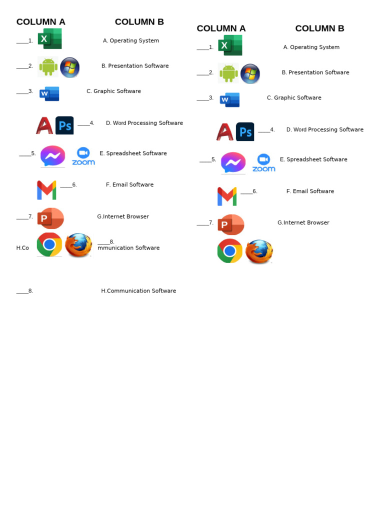 Column Acolumn B | PDF