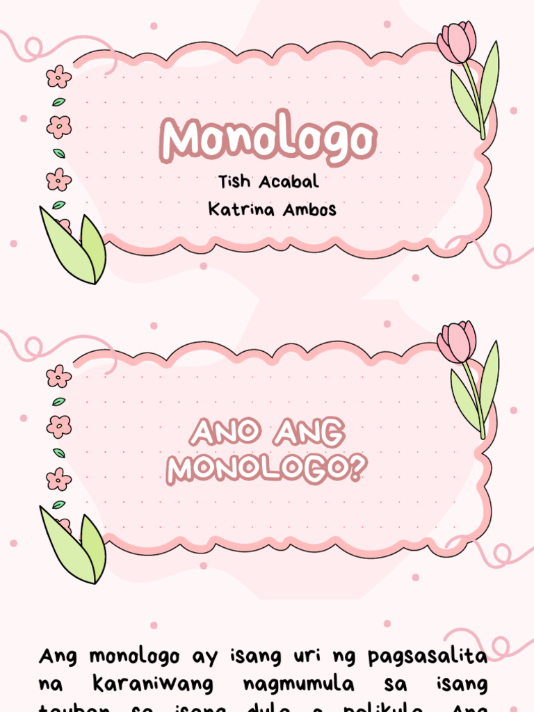 MONOLOG | PDF
