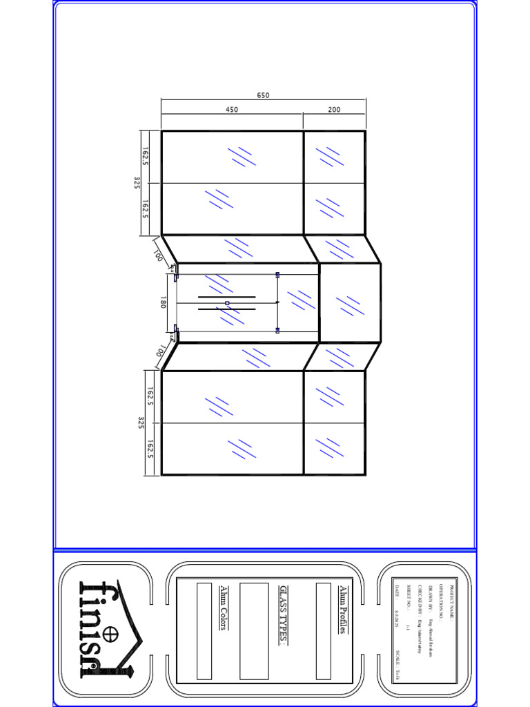 Alum Profiles and Glass Types Overview | PDF