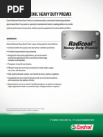 Castrol Radicool SF Premix Overview | PDF | Materials | Chemical Substances